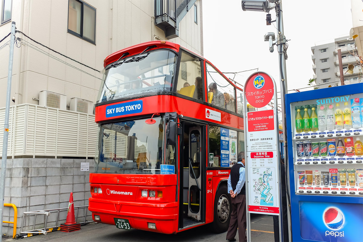 Sky Hop Bus Tokyo: Best Hop-On Hop-Off Bus for Sightseeing – Junket Japan
